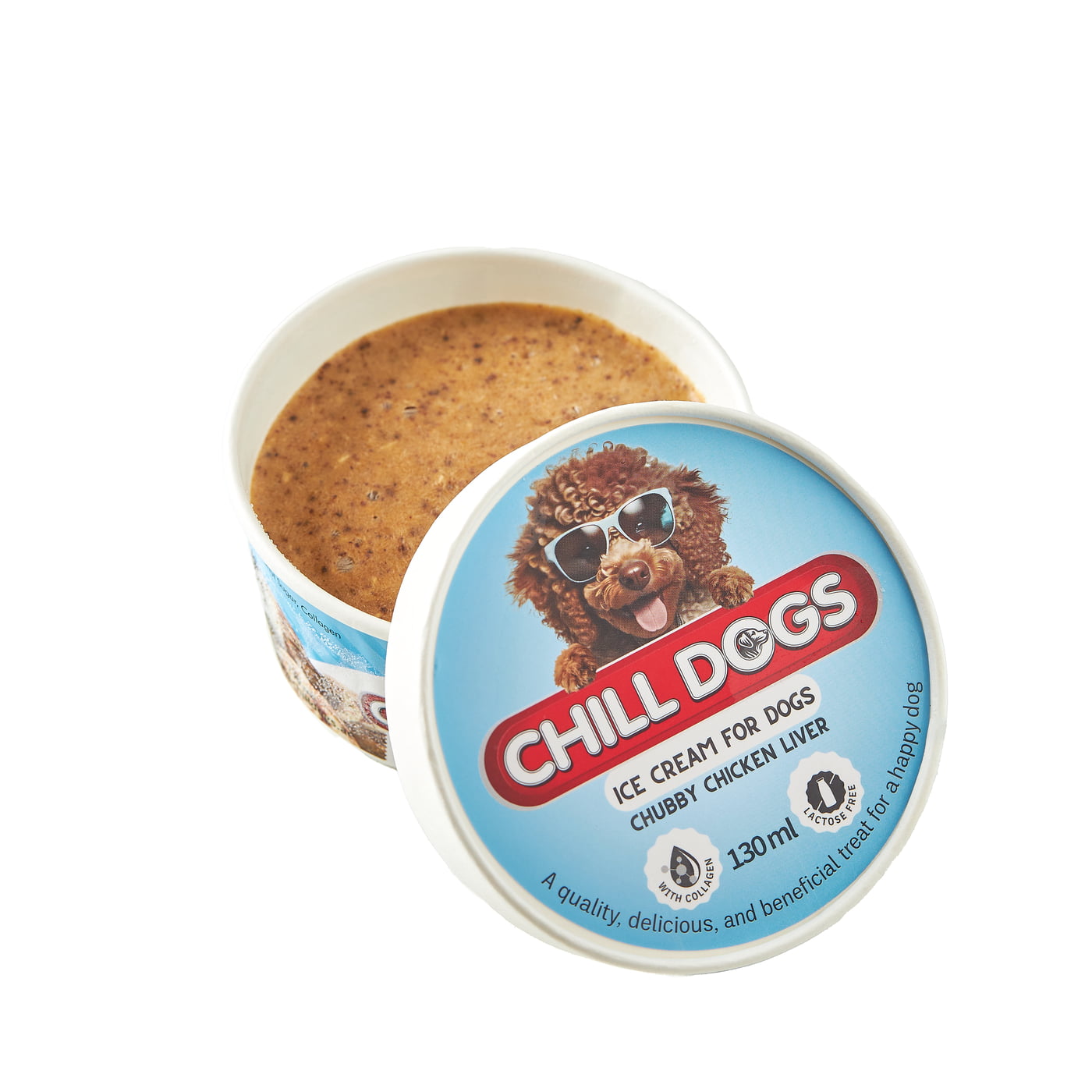 Chill Dogs Chubby Chicken Liver Box 130ml X 4Cups